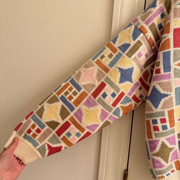 christine foley | Sweaters | Vintage Christine Foley 99s Star Motif ...